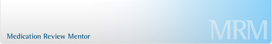 Medscope Medication Reviews Mentor (MRM) - HMR / RMMR Review Software